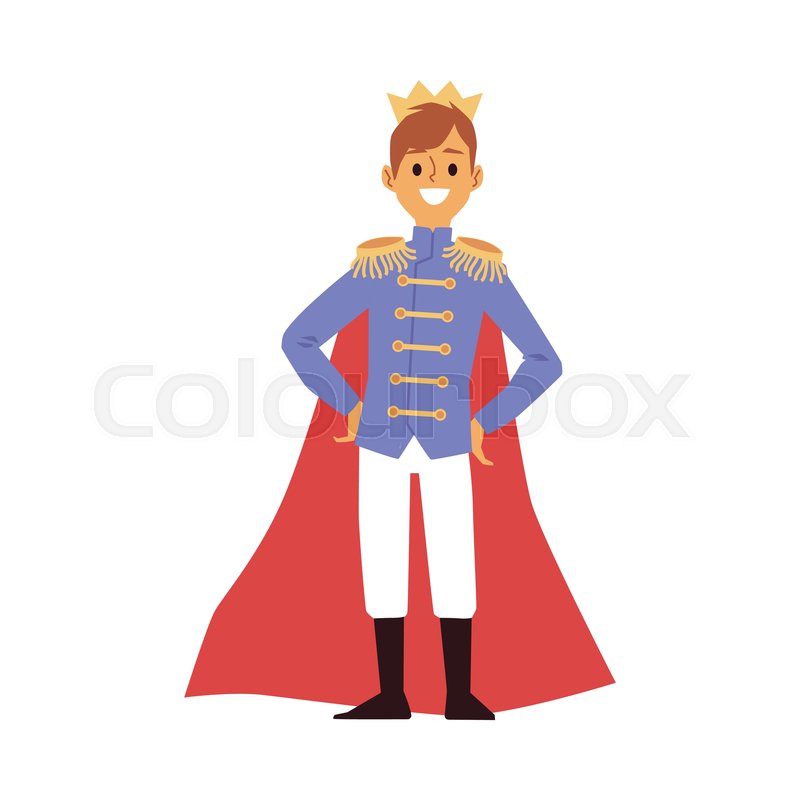 Prince Costume With Cape