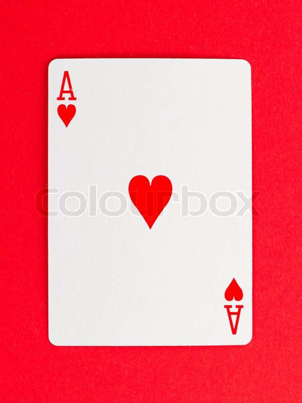 Old Playing Cards Ace