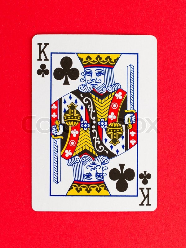 Old playing card king | Stock image | Colourbox
