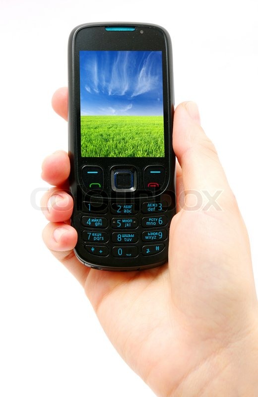 Mobile phone | Stock image | Colourbox