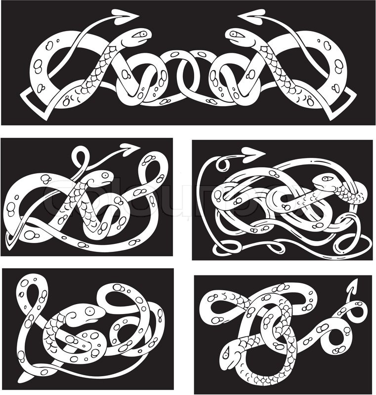 Celtic Snake Design