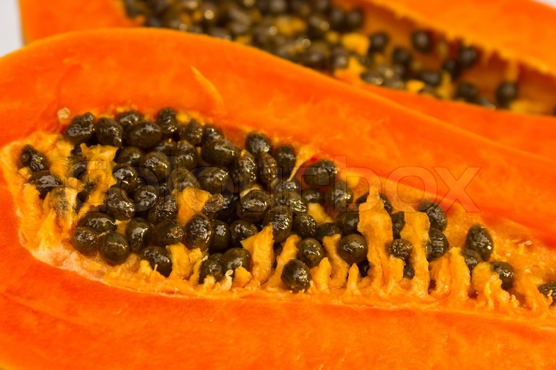 Ripe papaya | Stock Photo | Colourbox