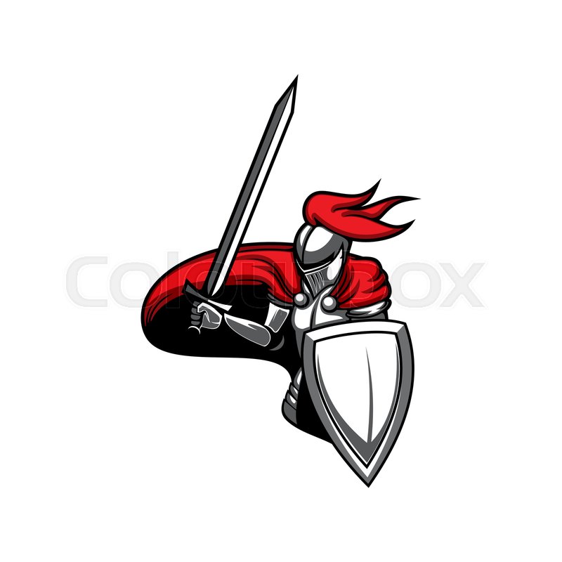 Knight Mascot Vector
