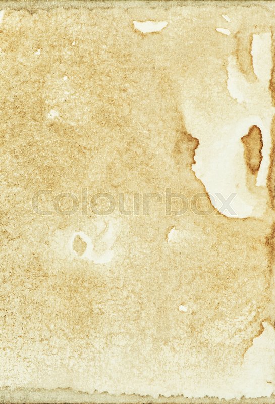 Water Stained Paper Texture