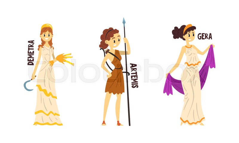 Ancient Greek Gods Clipart