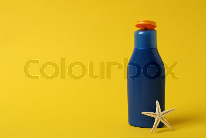 Sunscreen Bottle Blank