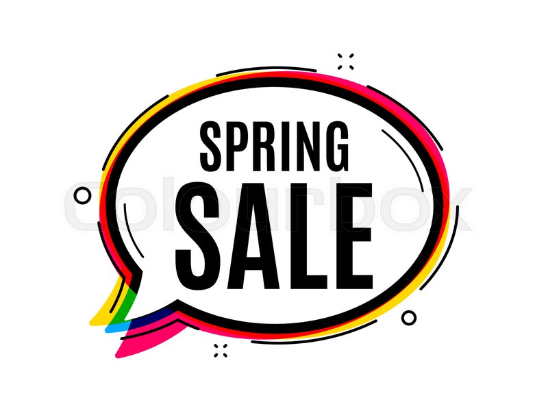 Spring Sale Sign