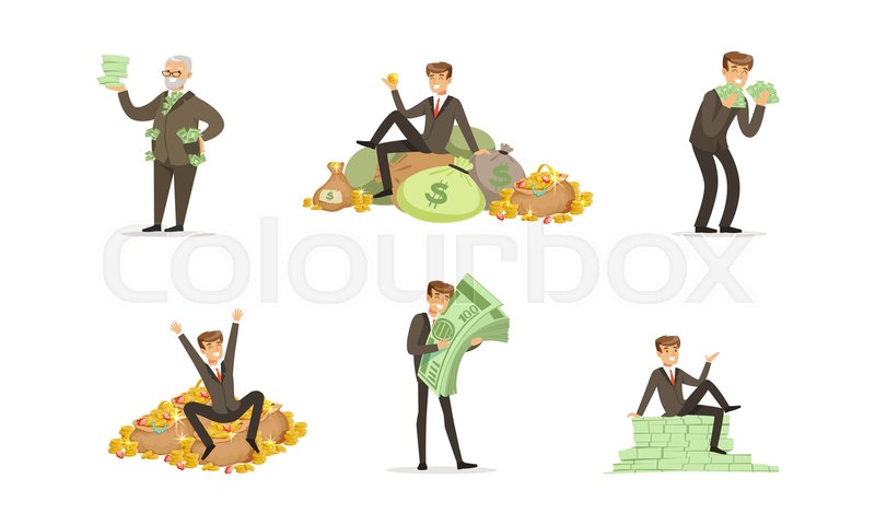 Man With Money Animated