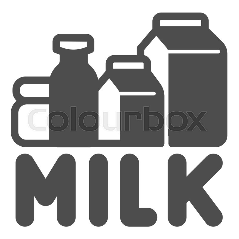 Dairy Products Clipart Black And White