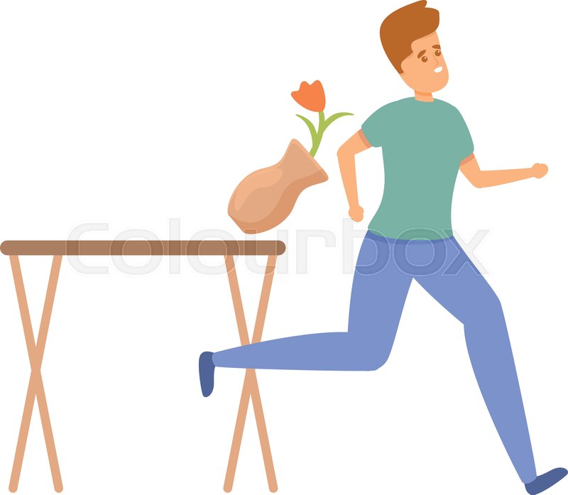 Stubborn child icon. Cartoon of ... | Stock vector | Colourbox