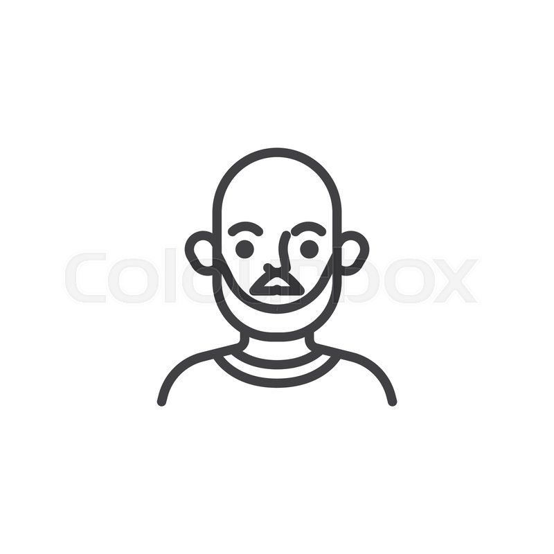 Bald Man Icon
