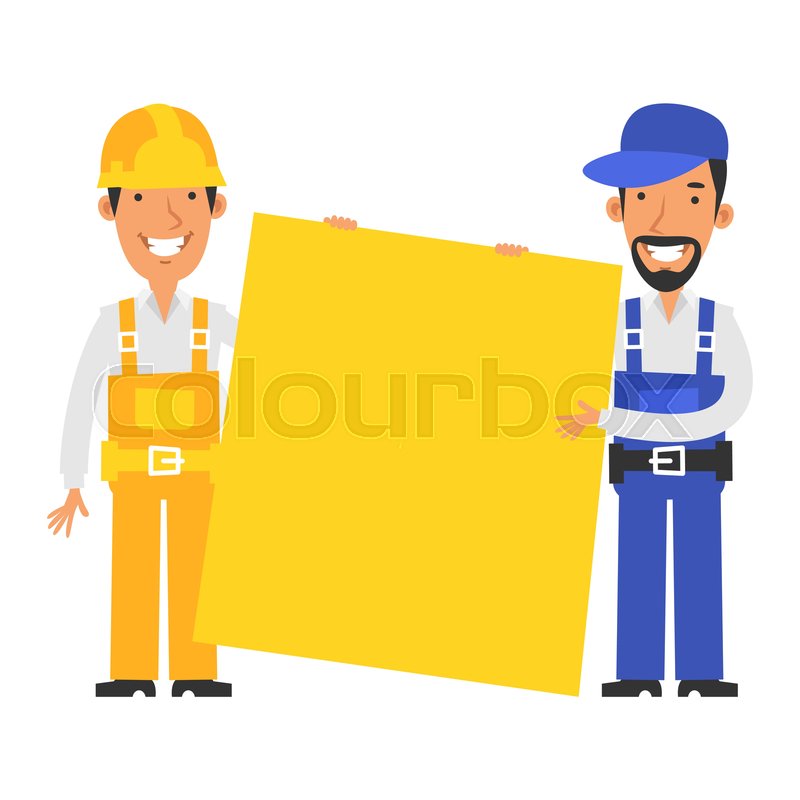 Blank Construction Signs Clip Art