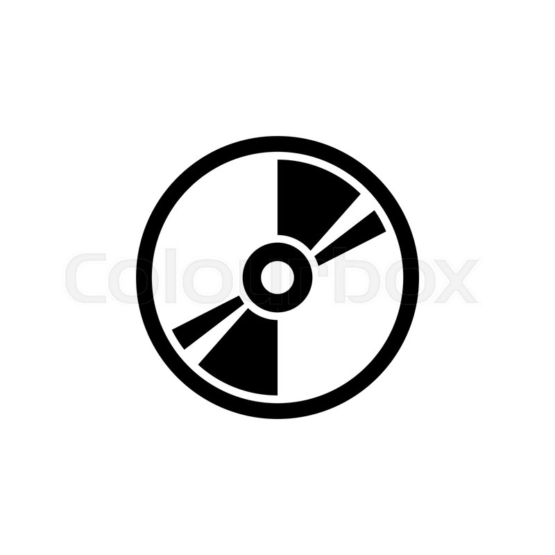Compact Disc Logo White