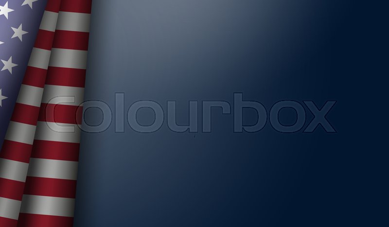 Stars and stripes US flag background ... | Stock vector | Colourbox