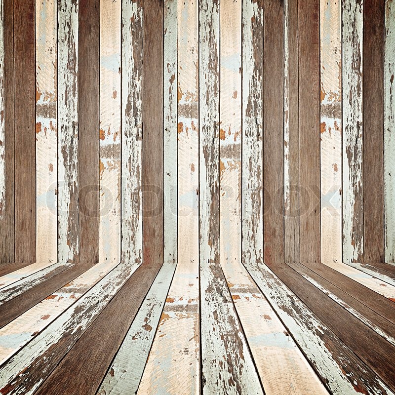 Retro wood background | Stock image | Colourbox