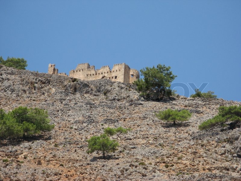Ancien chateau-fort en Crete | Stock image | Colourbox