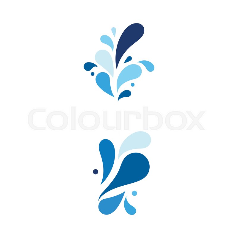 Water Splash Vector Illustration