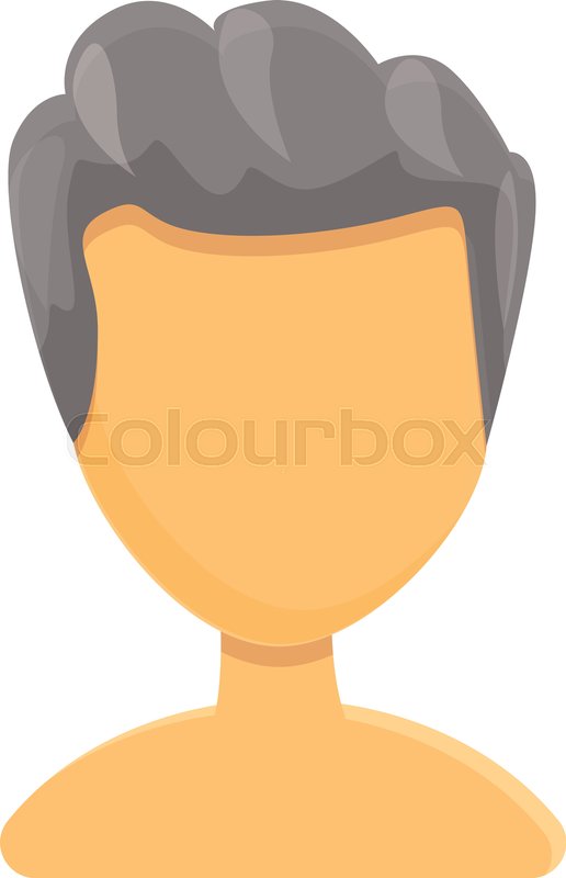 Stylish haircut icon. Cartoon of ... | Stock vector | Colourbox