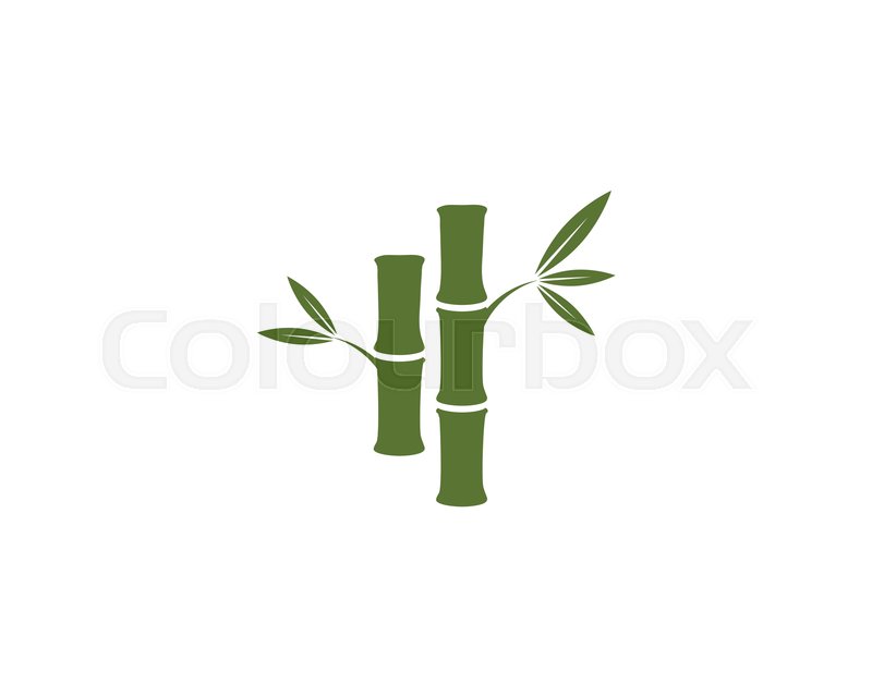 Bamboo vector icon illustration design ... | Stock vector | Colourbox