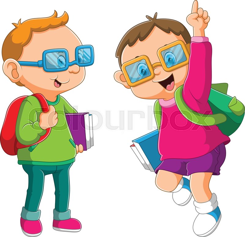 Smart Kid Clip Art