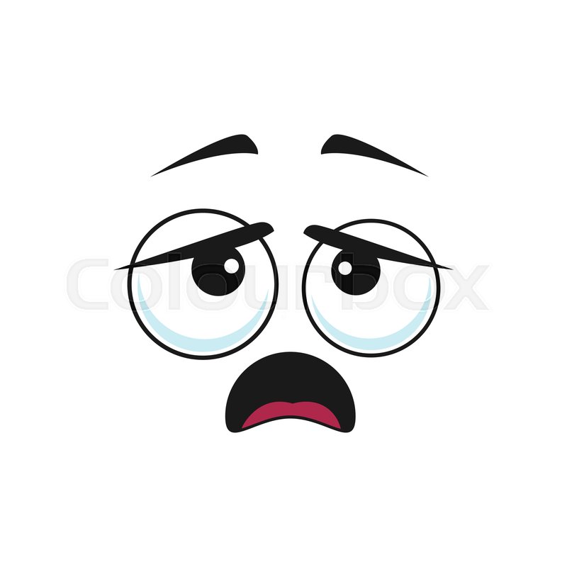 Bored Facial Expression