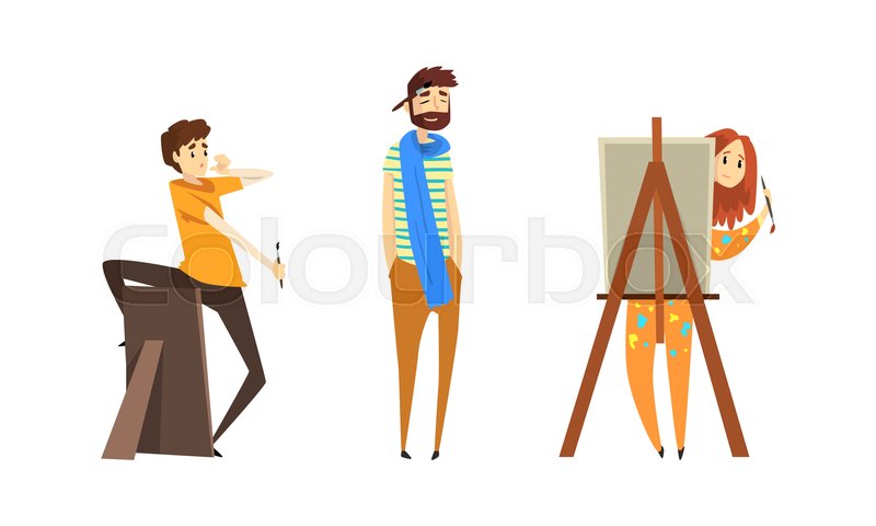 People of Creative Professions Set, ... | Stock vector | Colourbox