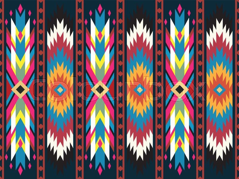Red Tribal Pattern