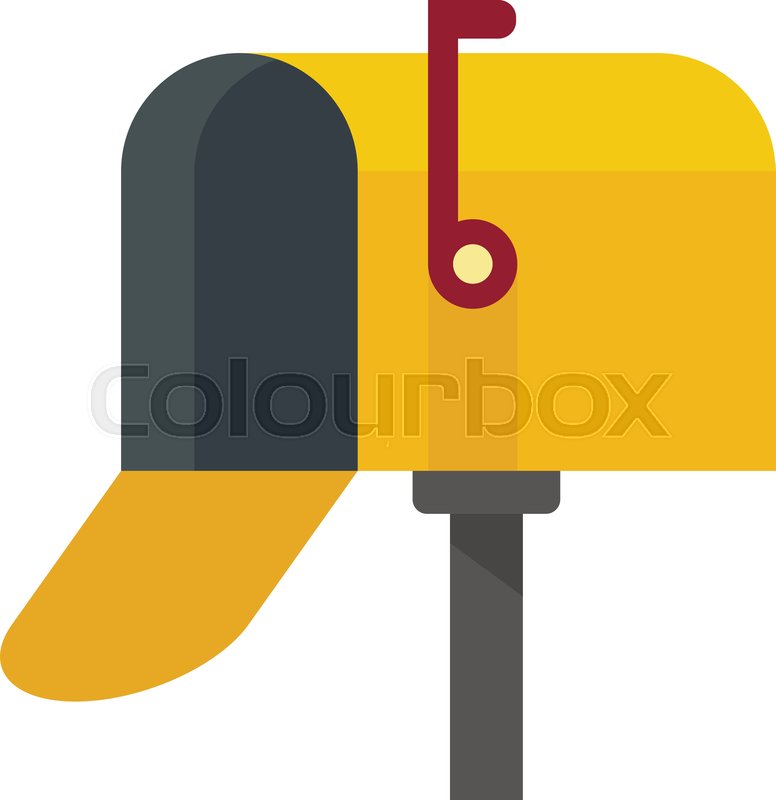 Mailbox Vector Flat