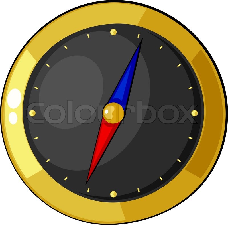Cartoon Kompass eps10 | Stock-Vektor | Colourbox