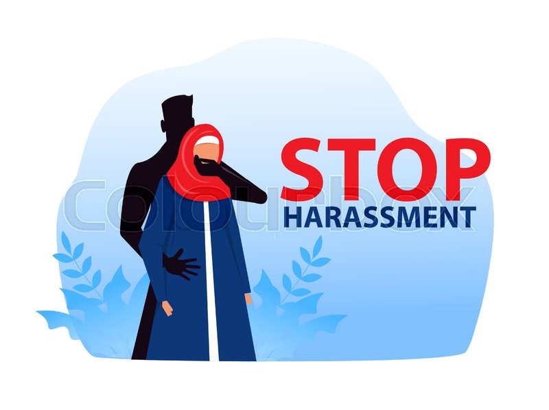 Stop Sexual Harassment Cartoon