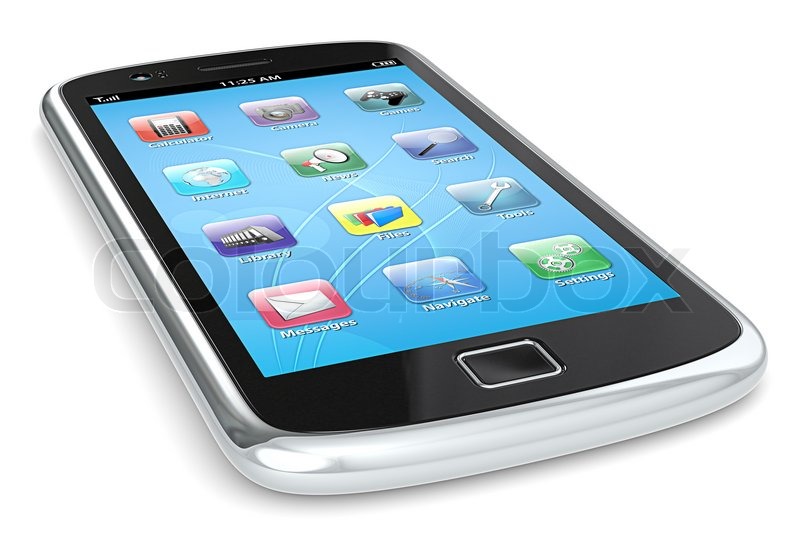 Smartphone, | Stock Bild | Colourbox