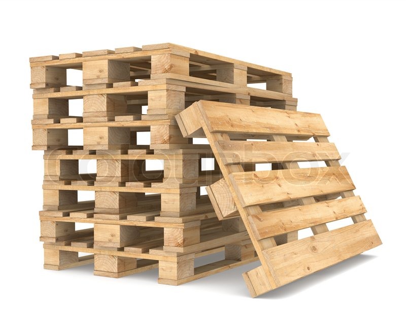 Pile of Pallets | Stock Photo | Colourbox