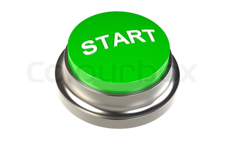 Button for Start | Stock image | Colourbox