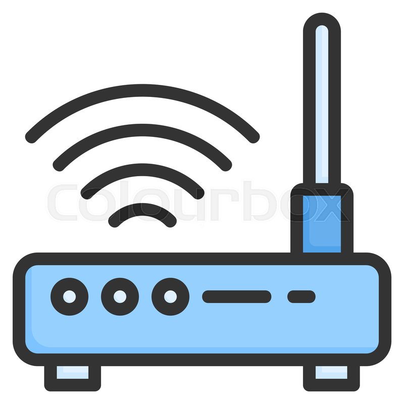 Wireless Router Symbol