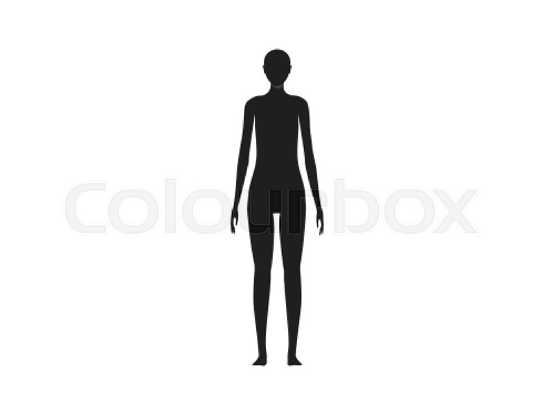 Female Human Anatomy Side