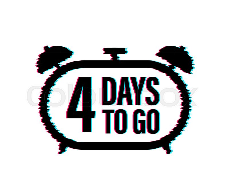 4 Days Left Countdown