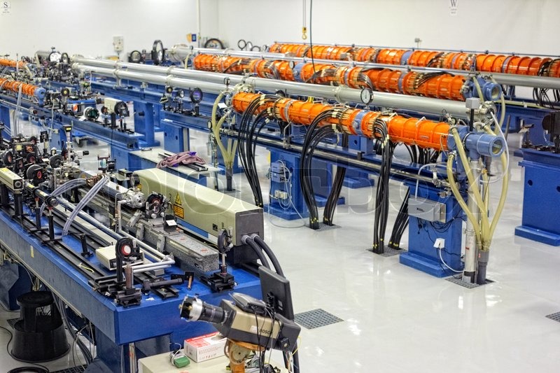 PALS laser system at IPP in Prague | Stock image | Colourbox