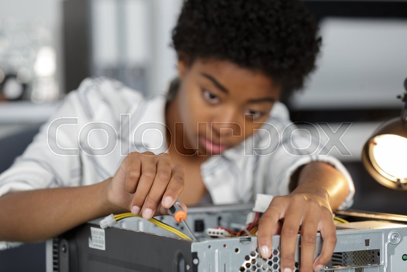Female Computer Geeks