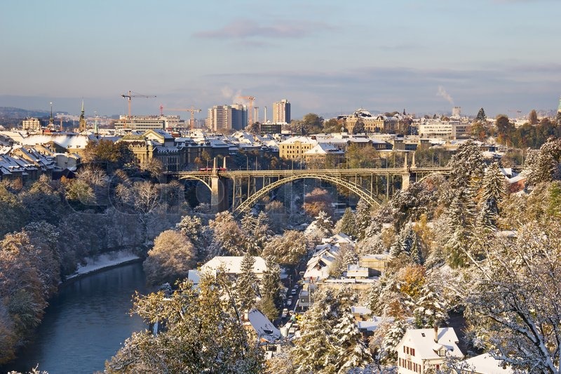 Bern in winter | Stock image | Colourbox