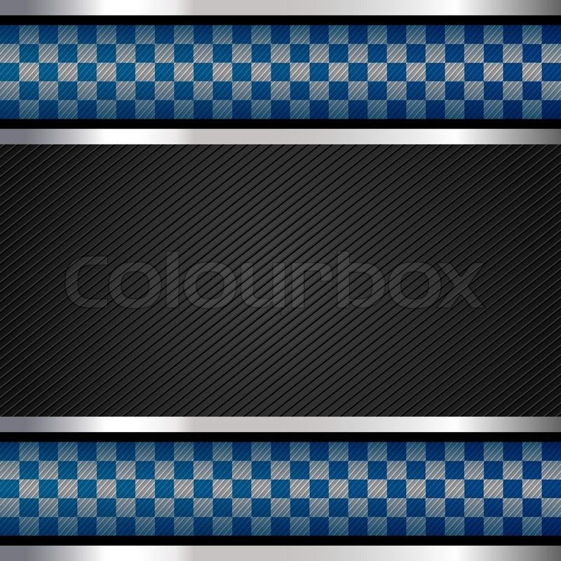 Police backdrop, striped surface | Stock vector | Colourbox