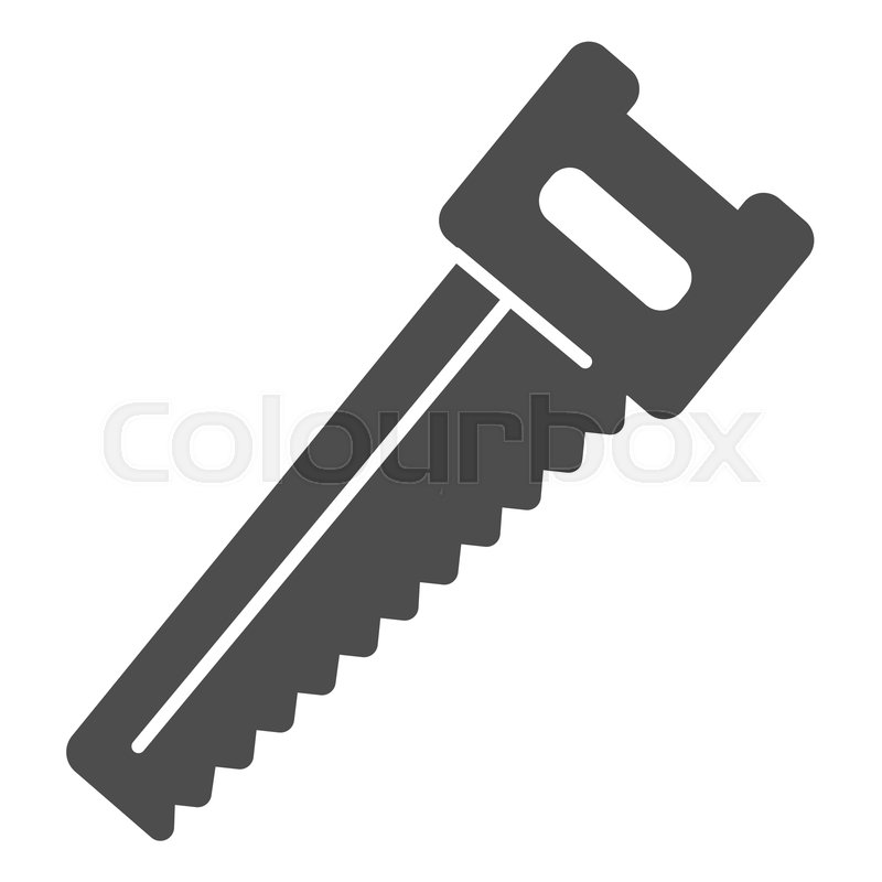 Hand Saw Vector