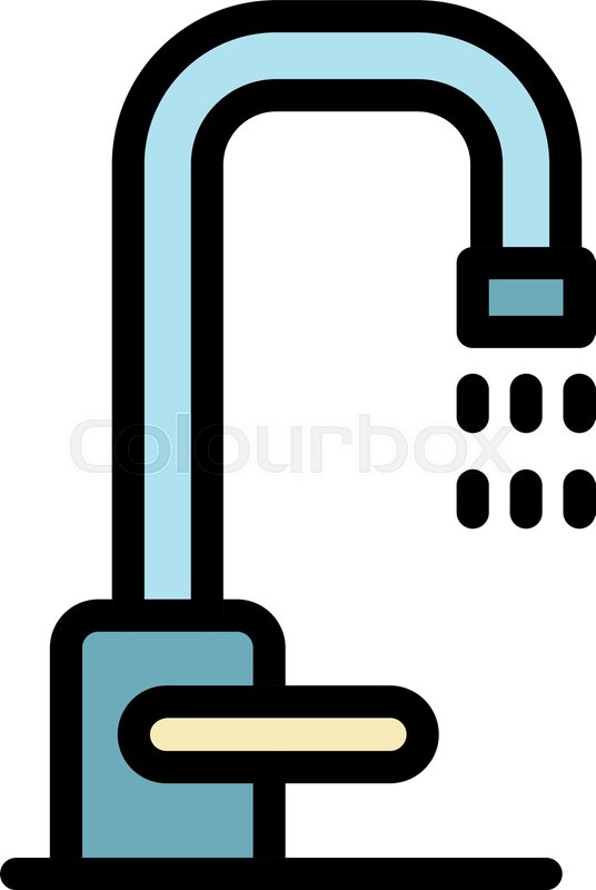 Kitchen Faucet Clipart