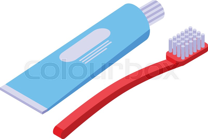 Toothpaste And Toothbrush Clipart