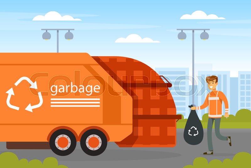 Garbage Man Clip Art