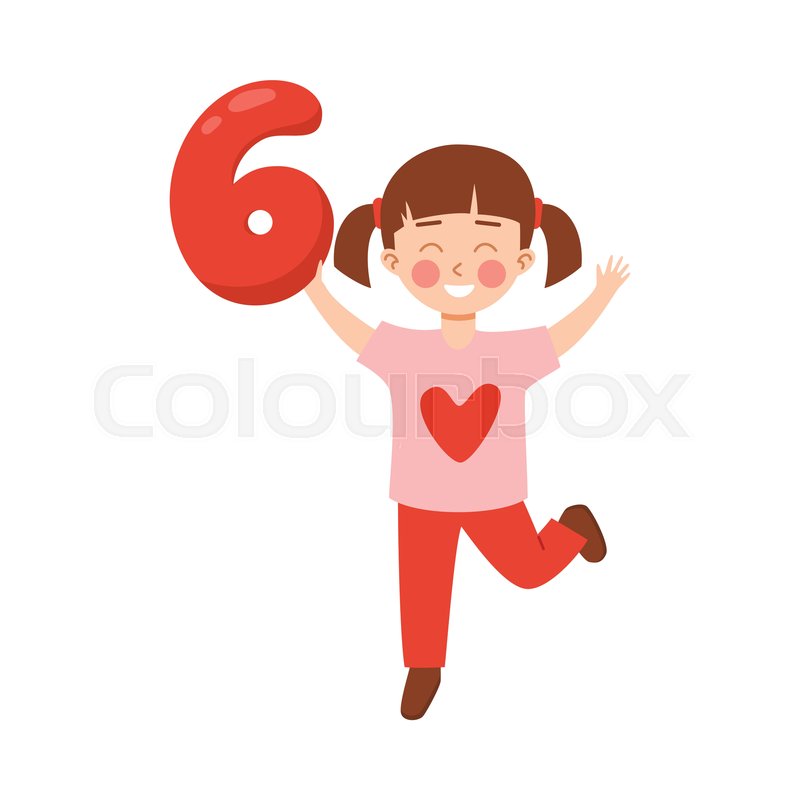 Classroom Clipart Numbers Cartoon