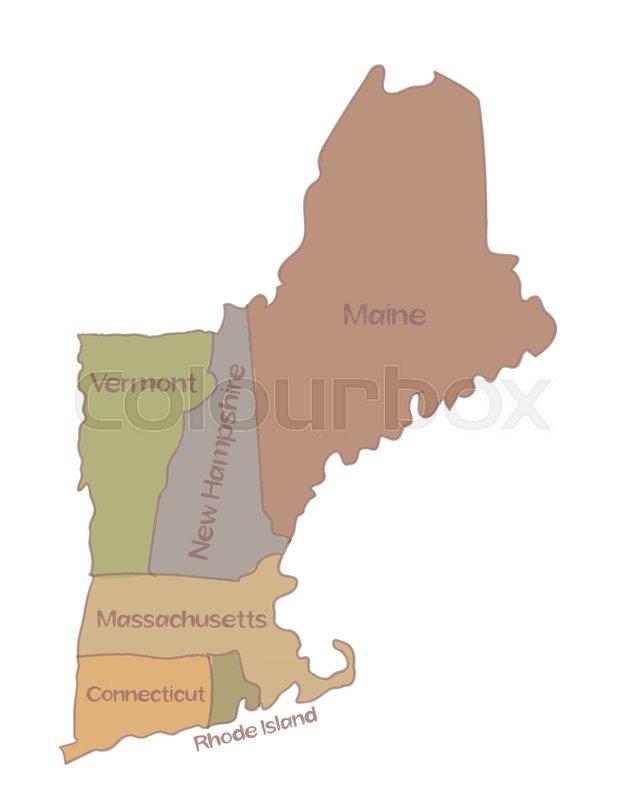 Northeastern Usa Map