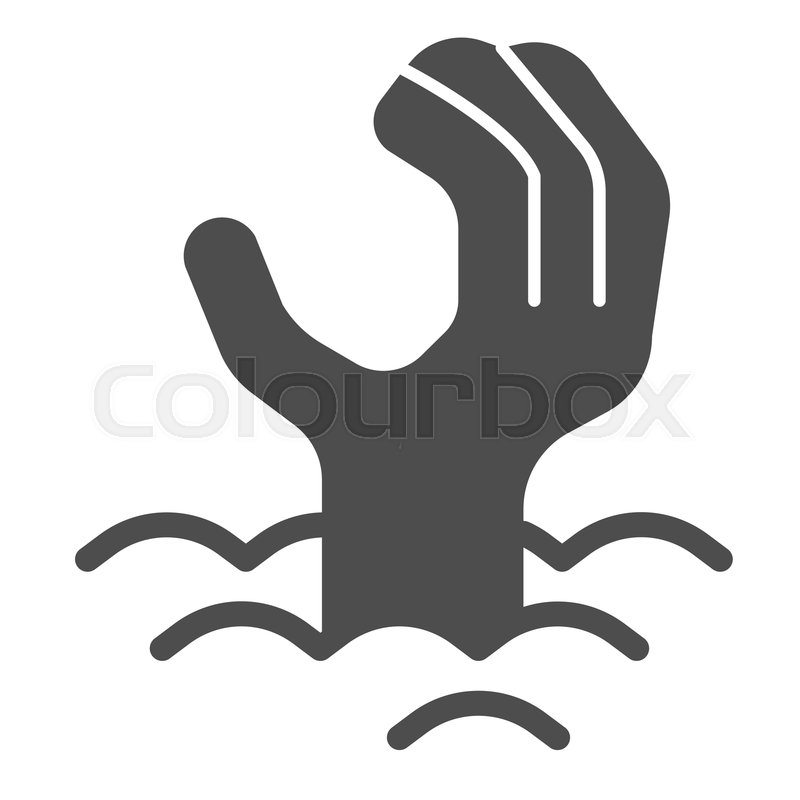 Hand Reaching Out Of Ground