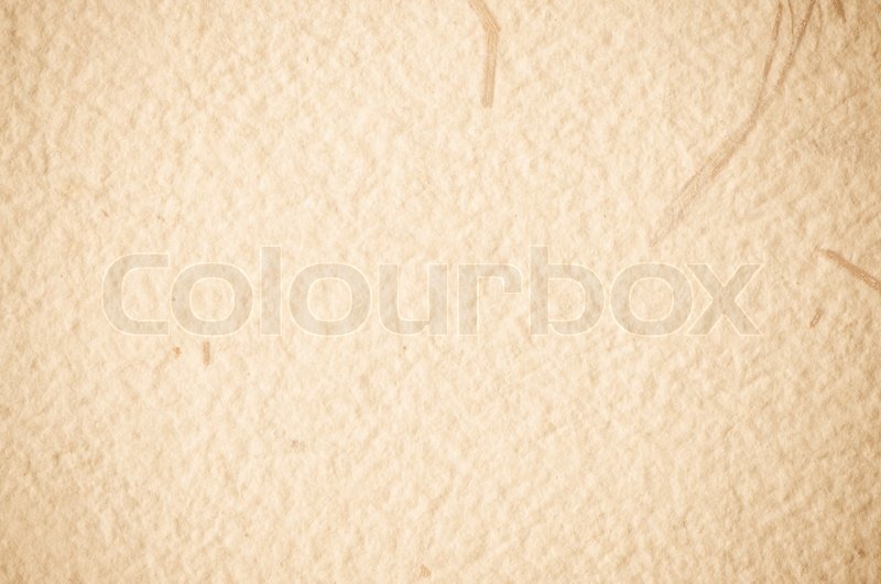 Cream textured paper | Stock image | Colourbox
