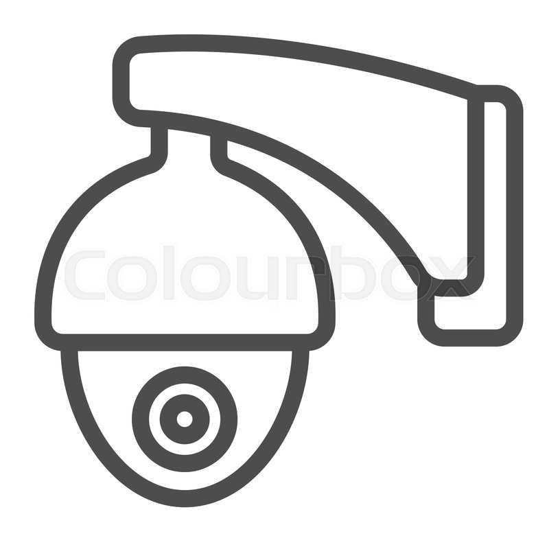 Cctv Camera Drawing