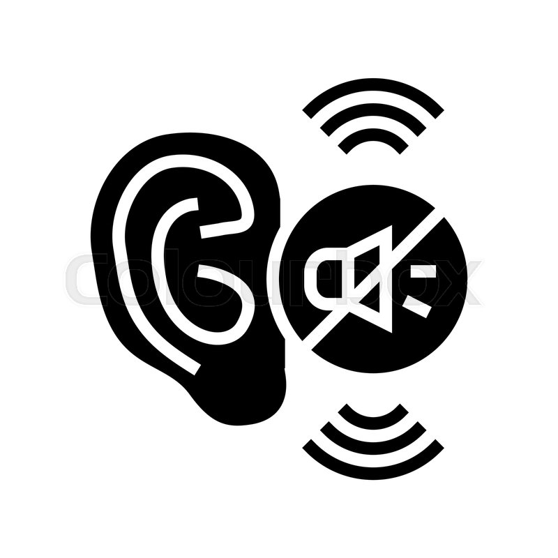 Hearing Impaired Icon Vector